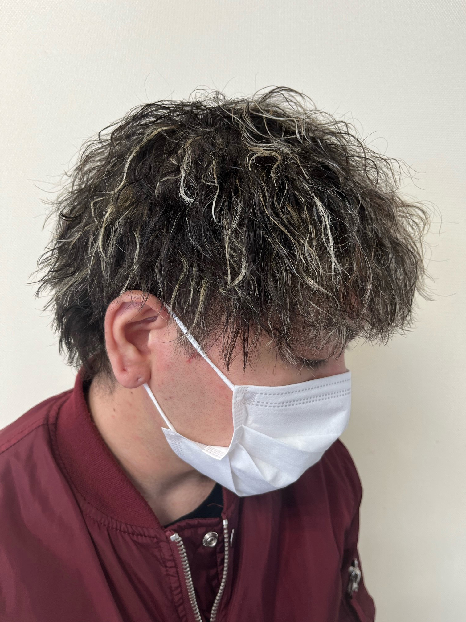 メッシュとパーマ - SPIN SPAN